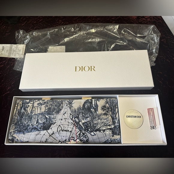 Dior | Bags | Christian Dior Platinumgold Welcome Gift | Poshmark